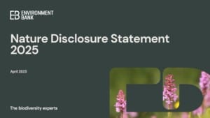 Our 2025 TNFD Report | Environment Bank | The biodiversity experts